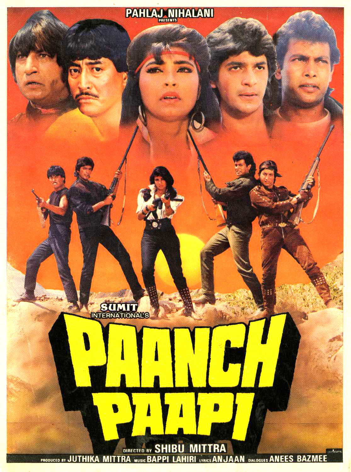 Paanch Paapi Movie: Review | Release Date (1989) | Songs | Music ...