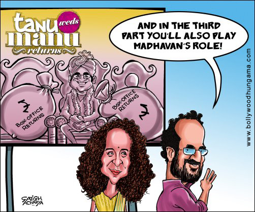 Bollywood Toons: Tanu Weds Manu Returns - Bollywood Hungama