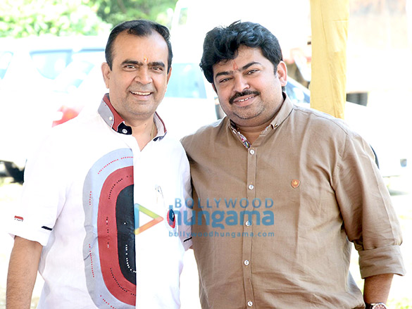 Preety-Pinky & Kapil Kumar attend Bhumi Pujan for Meeras Dandiya 2015 ...