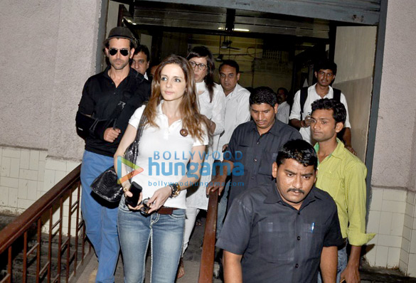 Hrithik Roshan & Suzzane Khan snapped at Family Court | Hrithik Roshan ...