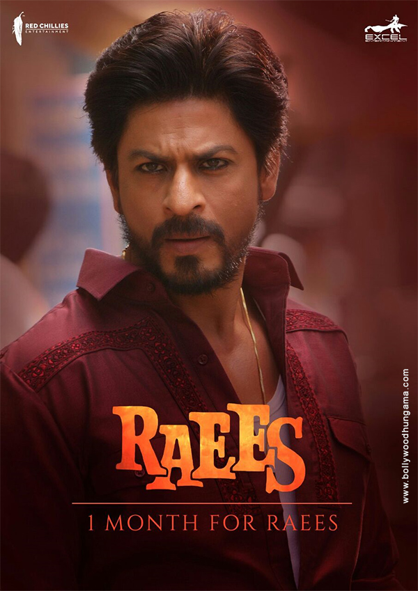 Raees First Look - Bollywood Hungama