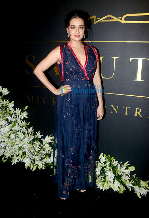 Mickey Contractor celebrates 12 years with MAC Cosmetics | Dia Mirza ...