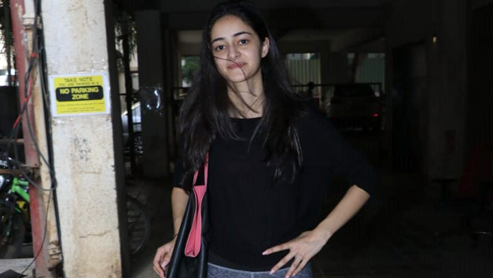 Tiger Shroff & Ananya Pandey spotted outside dance class - Bollywood ...