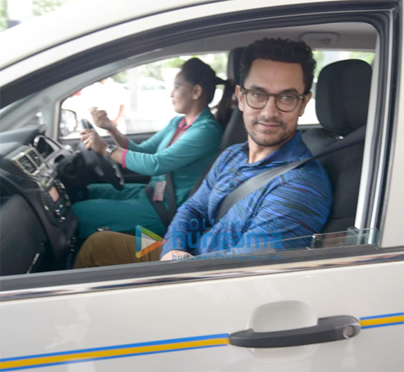 Aamir Khan snapped travelling to the airport in New Delhi (3) | Aamir ...