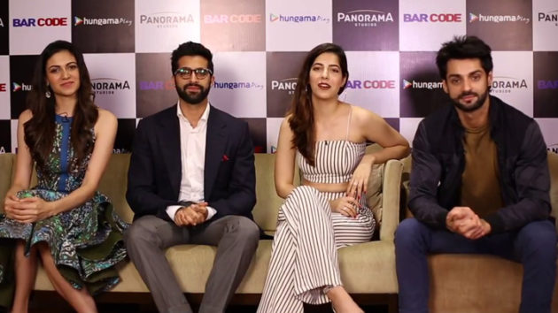 Super-Fun interview with the star-cast of Bar-Code | Karan Wahi | Akshay Oberoi| Parina | Simran ...