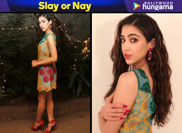 Slay or Nay: Sara Ali Khan in Nupur Kanoi for special screening of ...