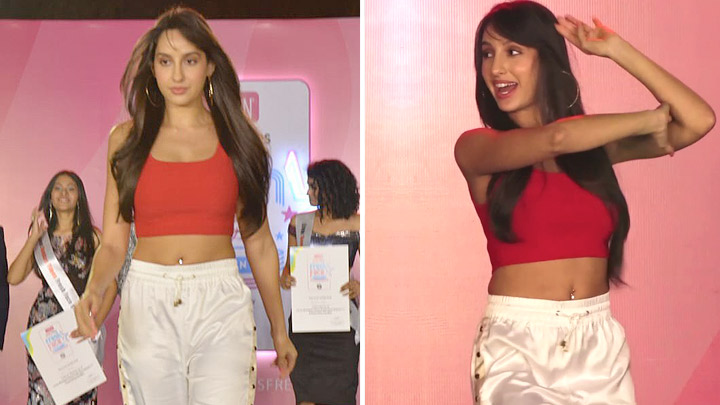 Nora Fatehi’s Belly Dance Performance at Livon Bombay Times Fresh Face ...