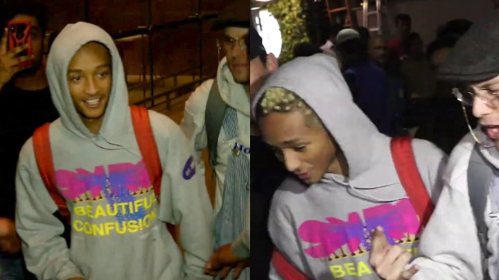 MUST WATCH: American Rapper Jaden Smith SPOTTED at Mumbai Airport ...