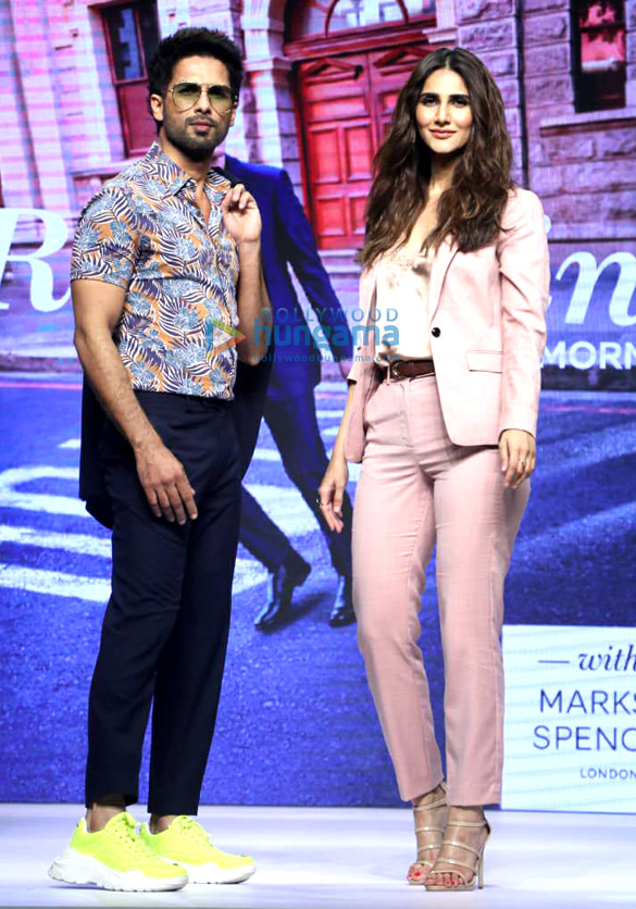 Shahid Kapoor and Vaani Kapoor grace the Marks & Spencer event ...