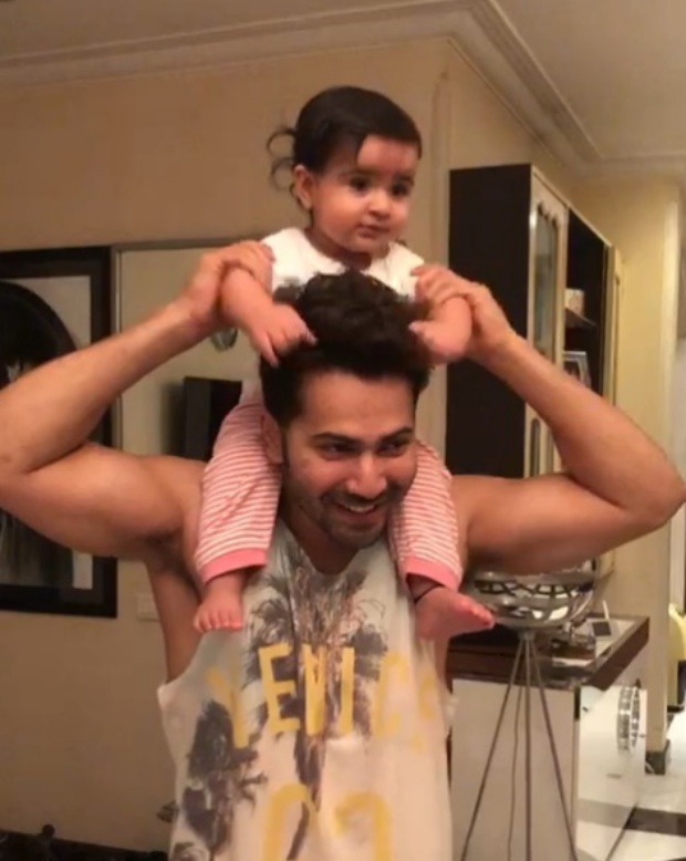 VIDEO: Coolie No 1 Varun Dhawan is now ‘Chachu No 1’ while playing with his niece Ishita 1 ...