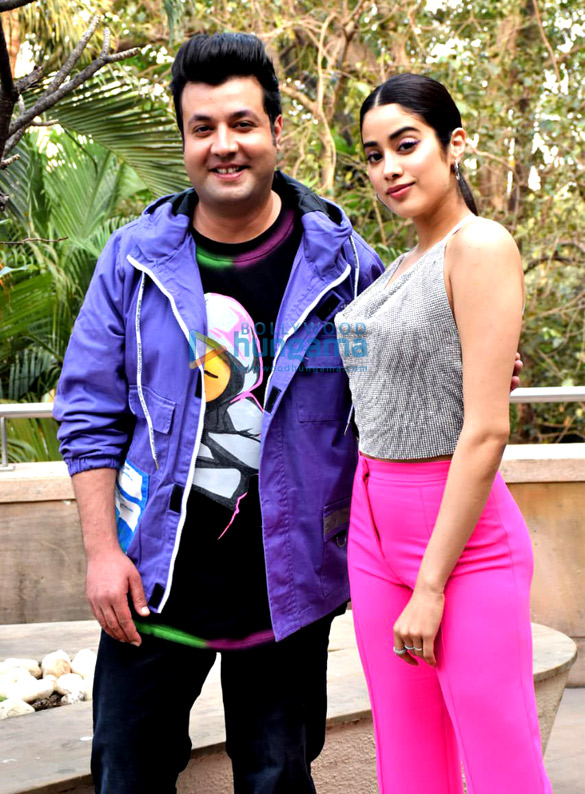 Photos: Janhvi Kapoor and Varun Sharma promote their film Roohi | Varun Sharma, Janhvi Kapoor ...