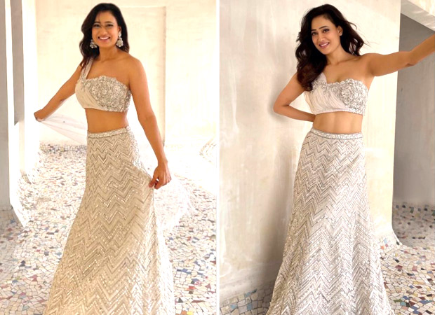 Shweta Tiwari looks resplendent in ivory mirror work lehenga worth Rs. 75,150 75150 : Bollywood ...