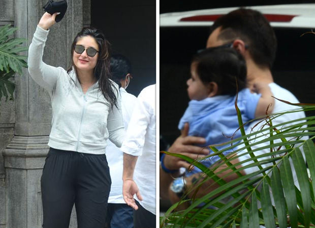Kareena Kapoor Khan and Saif Ali Khan step out with their newborn baby ...