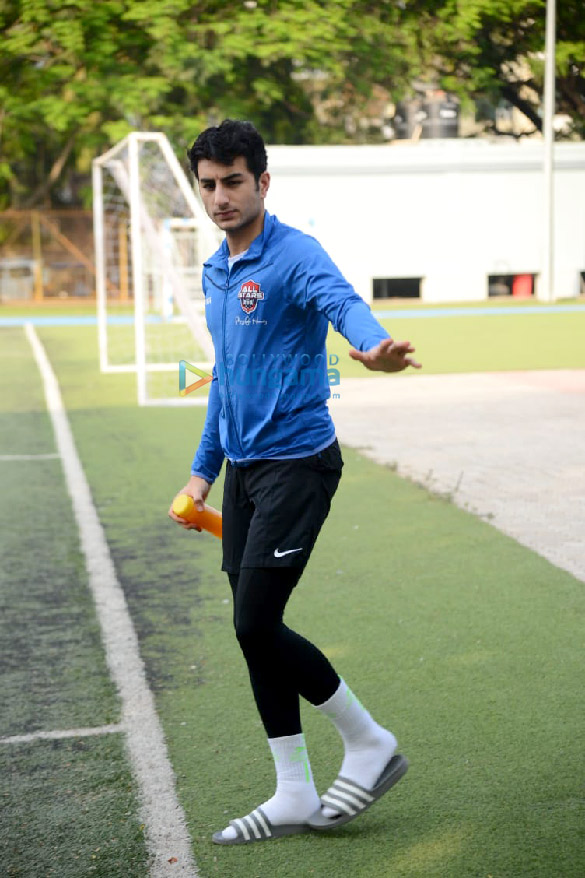 Photos Ishaan Khatter, Ibrahim Ali Khan, Karan Wahi and others snapped at an All-Star football ...