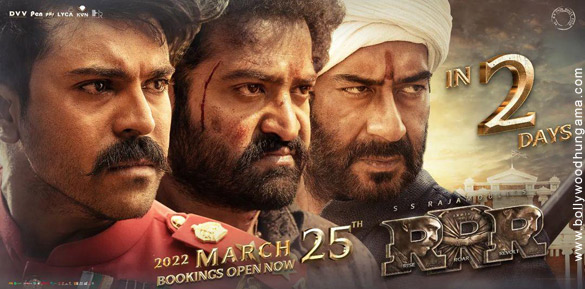 RRR First Look - Bollywood Hungama