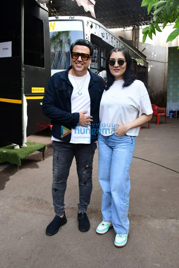 Photos: Govinda, Tina Ahuja, Javed Ali, and others snapped on the sets ...
