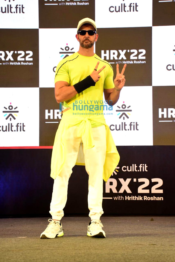 Photos Hrithik Roshan graces the launch of HRX 22 (5) | Hrithik Roshan Images - Bollywood Hungama