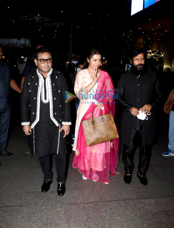 Photos A. R. Rahman, Trisha Krishnan and Chiyaan Vikram snapped at the ...