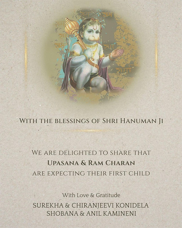 Ram Charan and Upasana Kamineni expecting first child after 10 years of ...