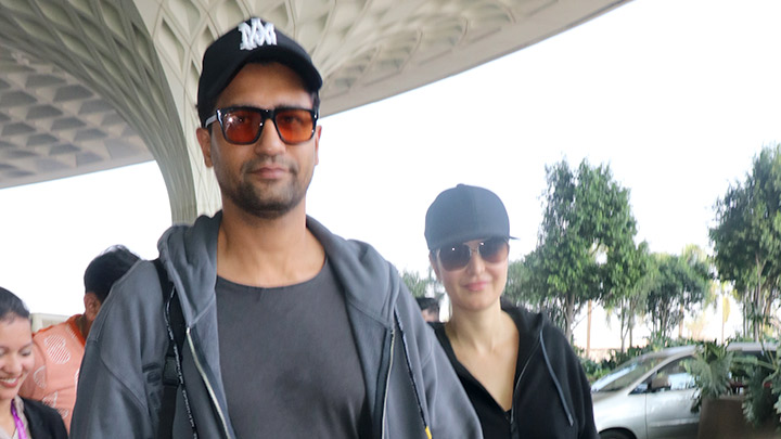 Vicky Kaushal and Katrina Kaif get clicked together at the airport ...