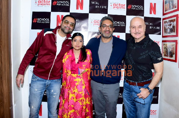 Photos Abhay Deol, Rajshri Deshpande and Anupam Kher promote the show ...
