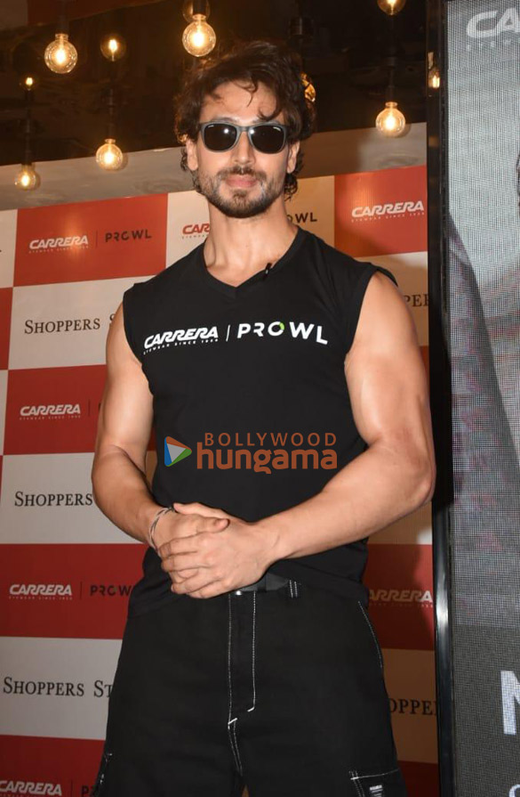 Photos: Tiger Shroff graces the launch of Carrera X Prowl Eyewear ...