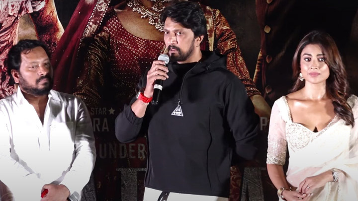 ‘Kabzaa’ press conference – Kichcha Sudeepa, Shriya Saran, Upendra, Shiva Rajkumar - Bollywood ...