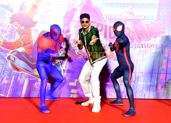 Photos Shubman Gill Snapped At Spider Man Across The Spider Verse
