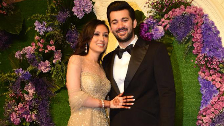 GRAND Wedding Reception of Karan Deol & Drisha Acharya | Images ...