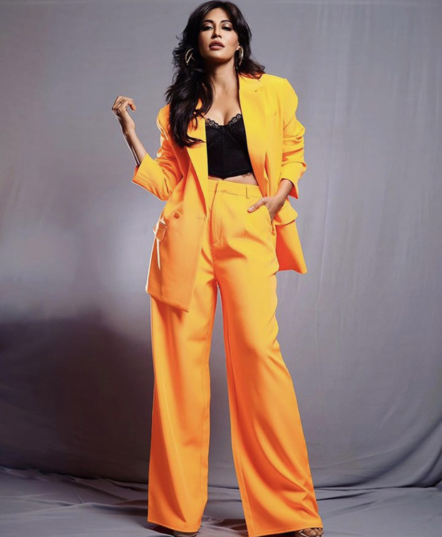 Chitrangda Singh brightened up her weekend style in a bright orange ...