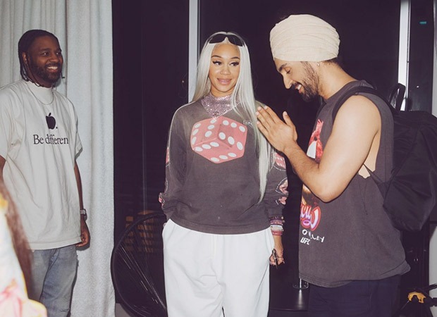 Diljit Dosanjh and American rapper Saweetie spark collaboration rumours ...