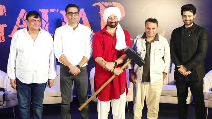Gadar 2 success press conference | Sunny Deol | Anil Sharma | Utkarsh Sharma - Bollywood Hungama