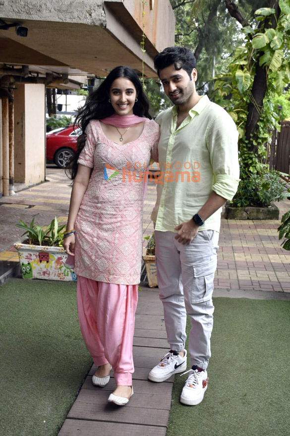 Photos Utkarsh Sharma and Simratt Kaur Randhawa snapped during Gadar 2 promotions (1) | Simratt ...