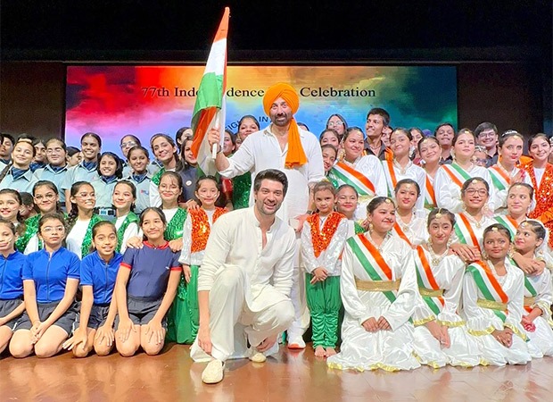Post grand success of Gadar 2, Sunny Deol hoists the Indian National ...