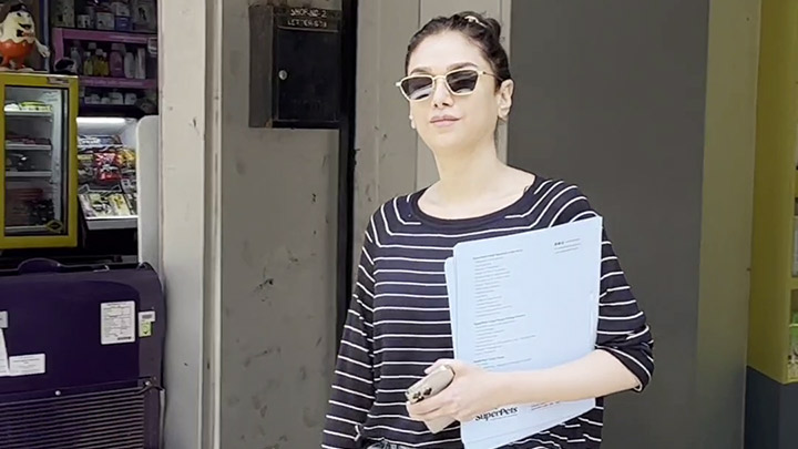 Aditi Rao Hydari gets clicked with Siddharth as she steps out in the ...