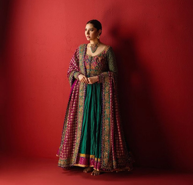Mahira Khan mesmerizes as the muse for designer Umar Sayeed, gracefully ...