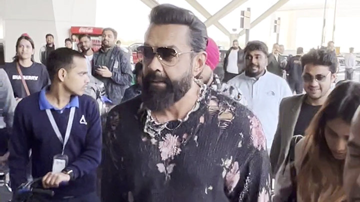 Bobby Deol looks dapper as arrives at the airport - Bollywood Hungama