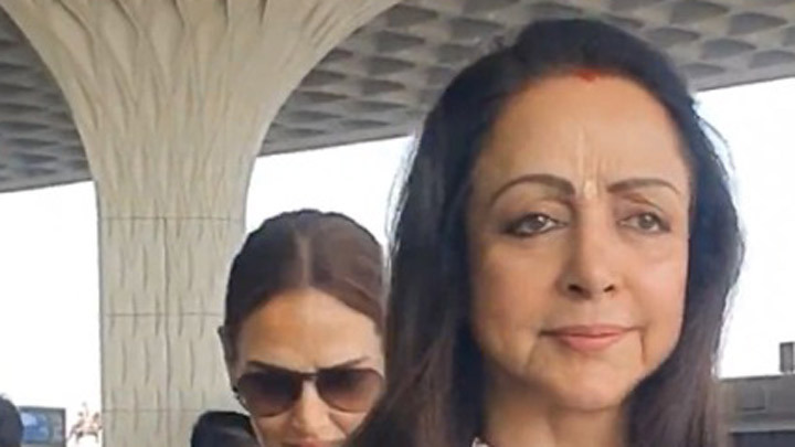 Mother-Daughter duo, Hema Malini & Esha Deol get clicked at the airport ...