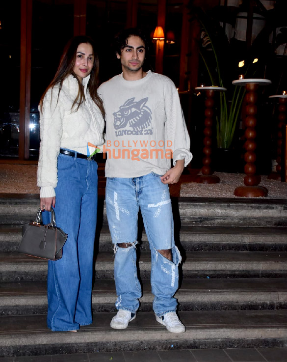 Photos: Malaika Arora and Arhaan Khan snapped outside Gigi restaurant in Bandra | Parties ...