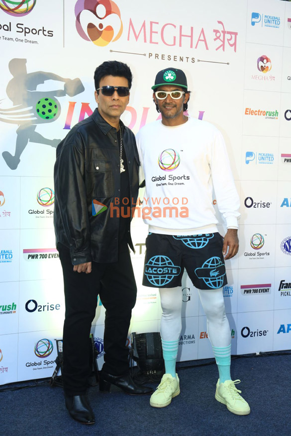 Photos Karan Johar, Shashank Khaitan, Sanya Malhotra and others snapped at Indian Open 2024 ...