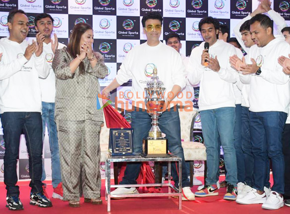 Photos: Karan Johar, Shashank Khaitan and others were snapped at the press conference of Global ...