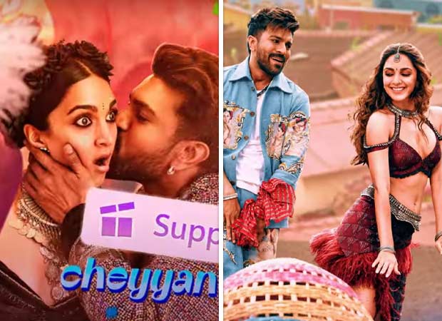 Game Changer: Ram Charan kisses Kiara Advani in first dance number ‘Jaragandi’, watch ...