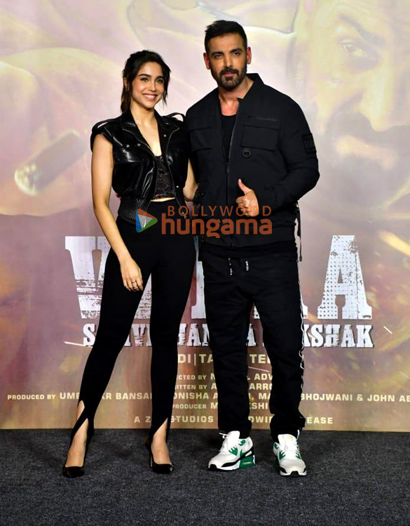 Photos: John Abraham, Sharvari, Nikkhil Advani and others snapped at ...