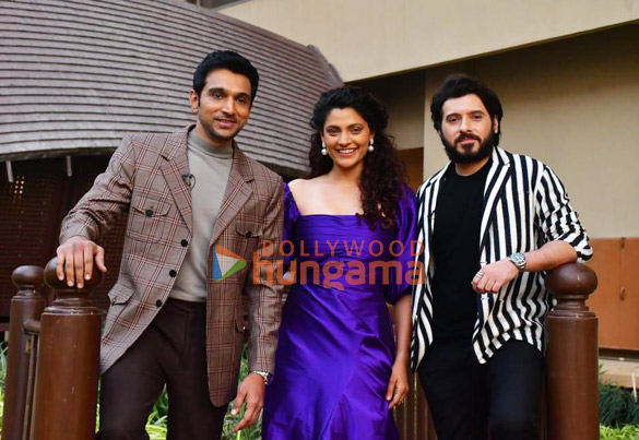 Photos Pratik Gandhi, Saiyami Kher, Divyenndu, and Rahul Dholakia snapped promoting Agni (3 ...