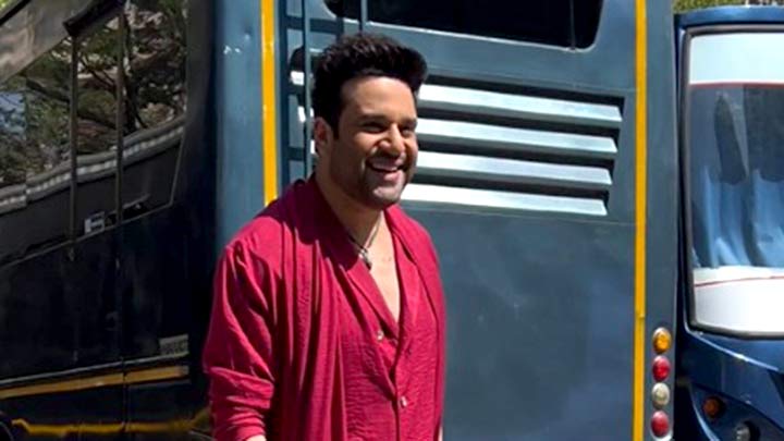 Our most known legend of comedy Krushna having a lil chit chat with the ...