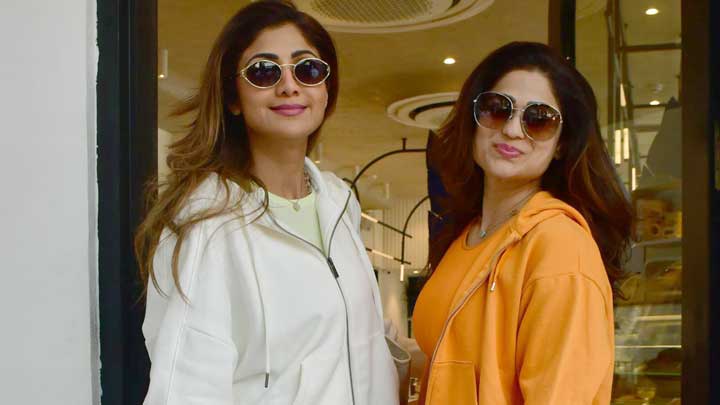 Shetty sisters day out! Shilpa Shetty Shamita Shetty - Bollywood Hungama