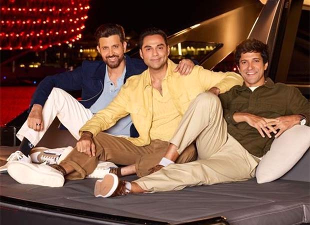 Hrithik Roshan, Farhan Akhtar, and Abhay Deol bid farewell to Yas ...