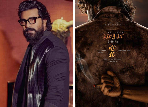 RC16: Pre-Look poster of Ram Charan unveiled; first look to be revealed ...