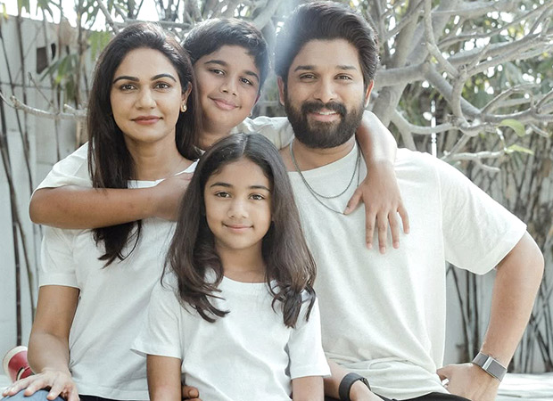 Allu Arjun rings in 43rd birthday with an intimate celebration at home ...