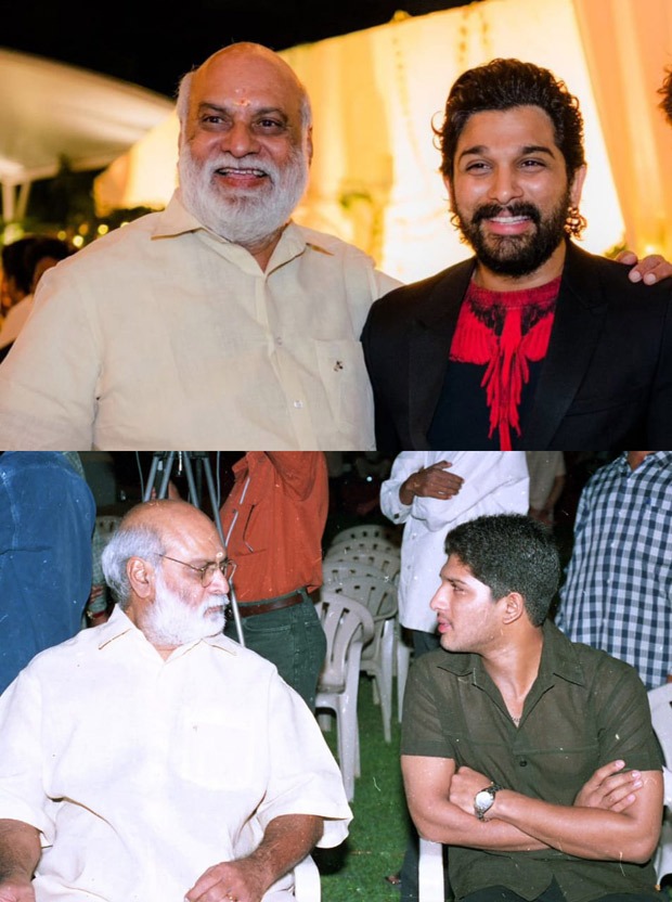 Allu Arjun wishes director K. Raghavendra Rao on his birthday, “The man who launched me into ...